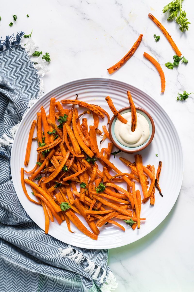 Carrot Fries - Slender Kitchen