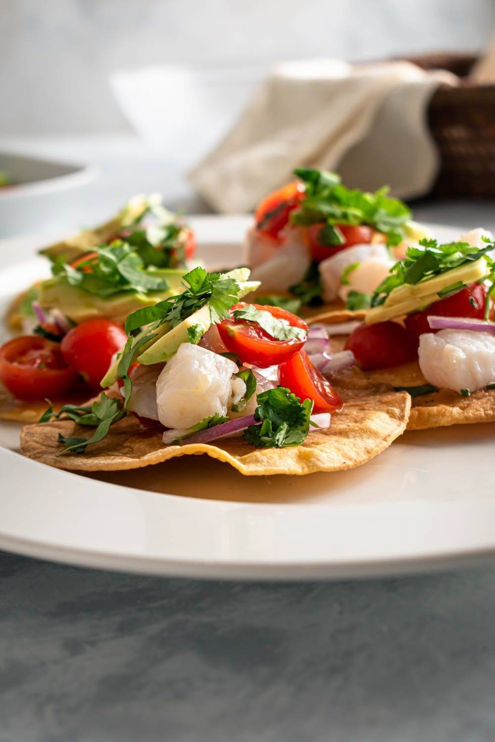 Ceviche Tostadas {Authentic Flavor}