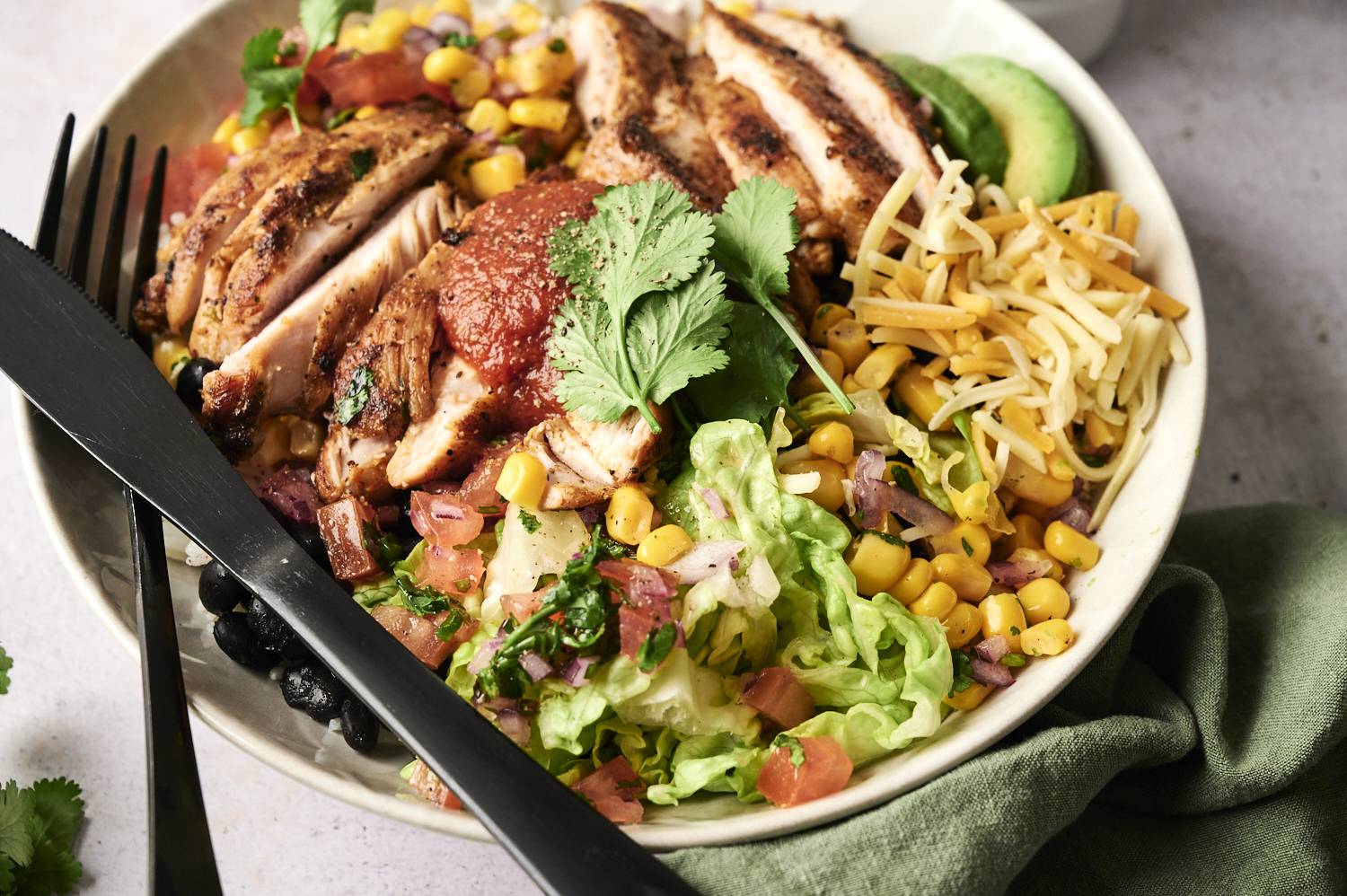Chipotle Chicken Burrito Bowl {Better Than Takeout!}