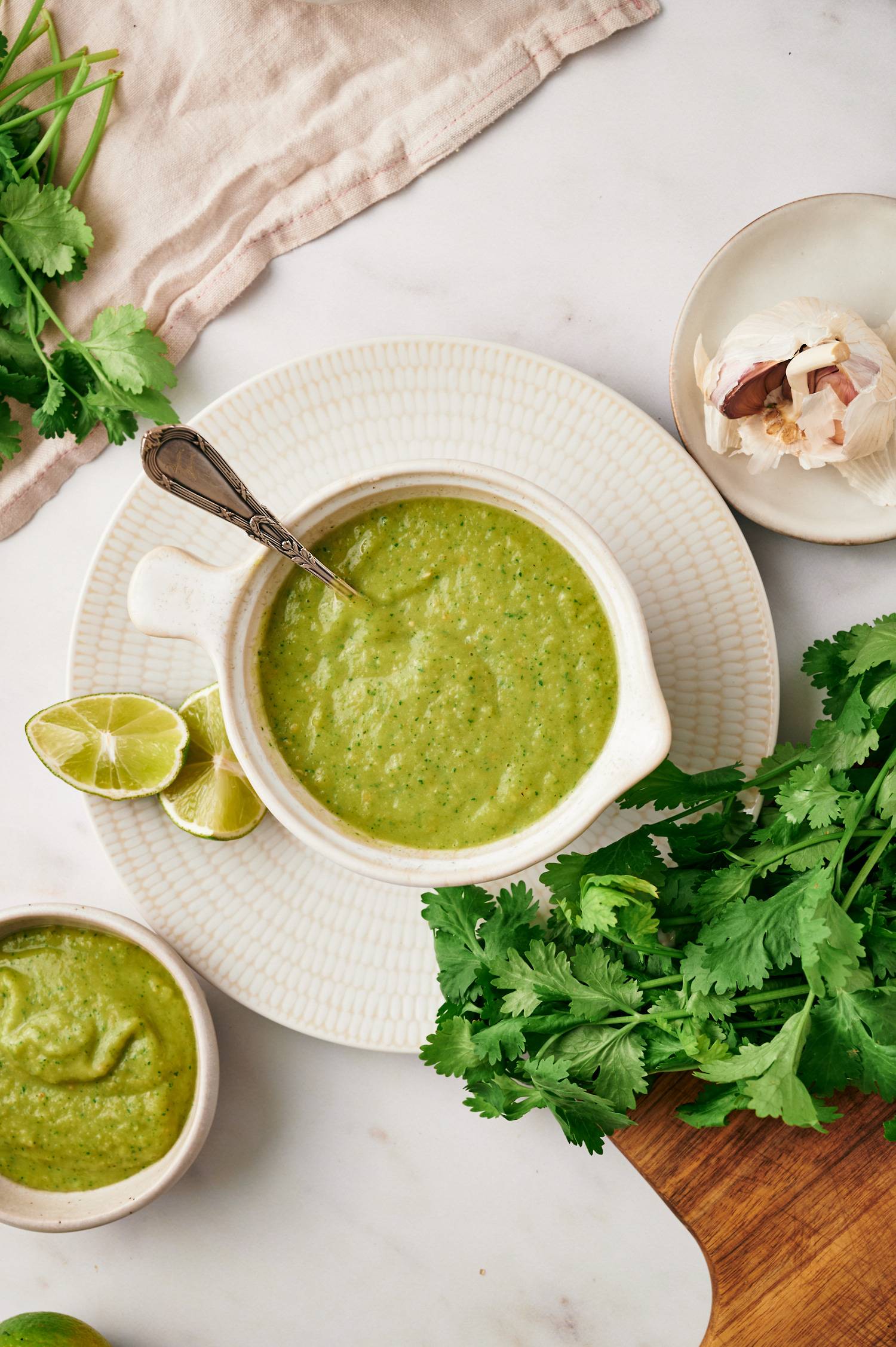 Creamy Avocado Salsa Verde - Slender Kitchen