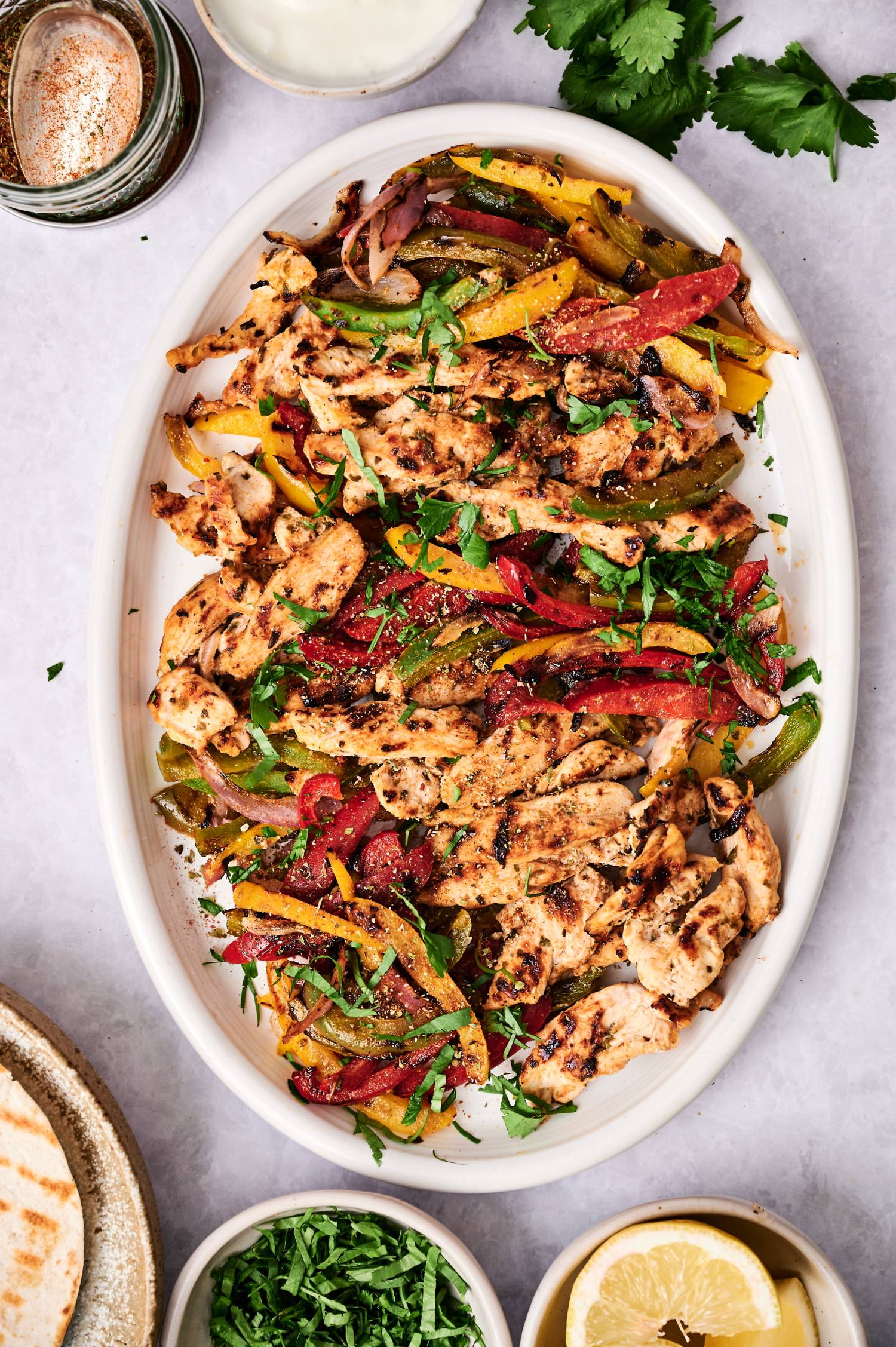 Grilled Chicken Fajitas - Slender Kitchen