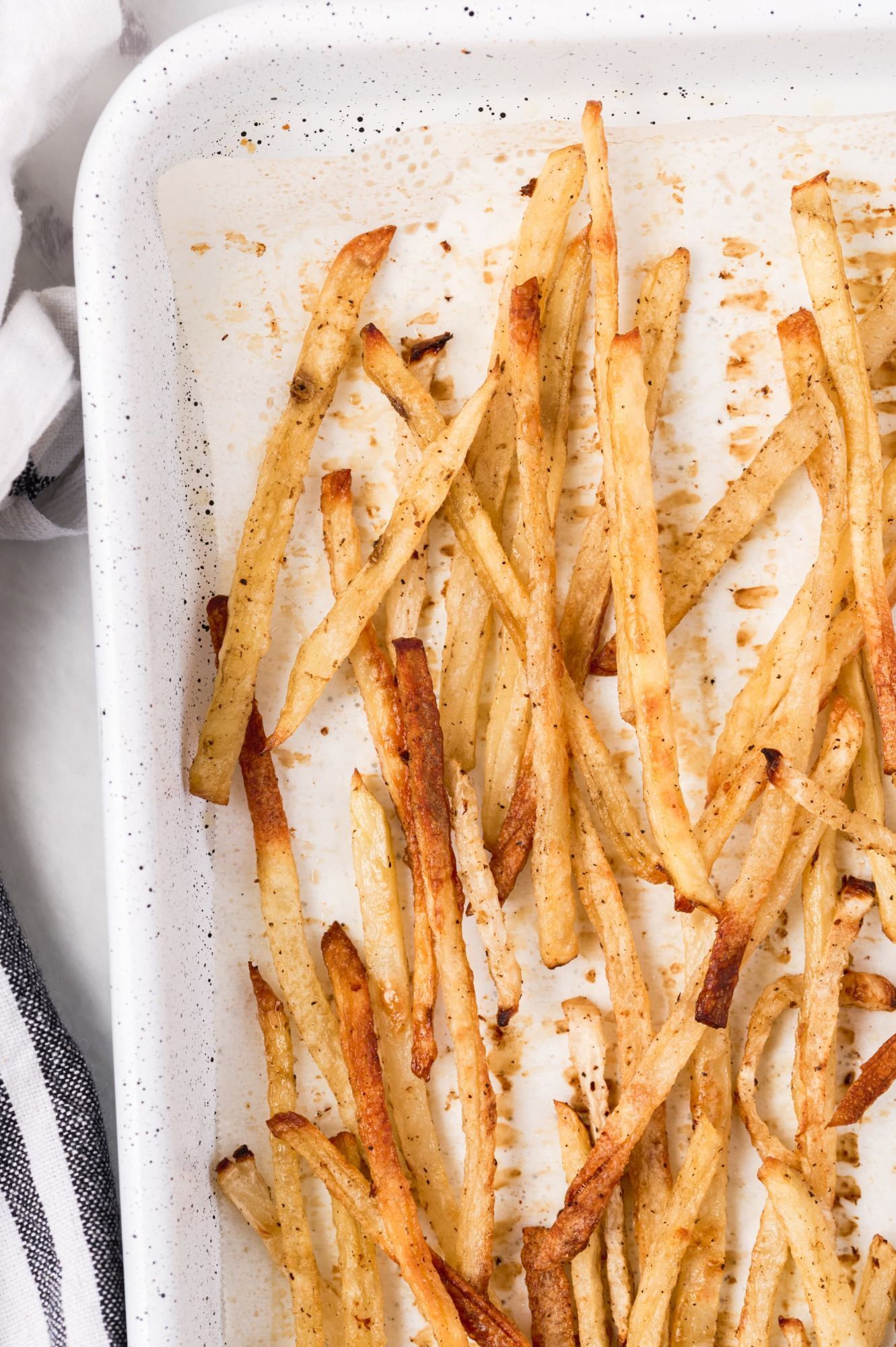 Baked Skinny Fries - Slender Kitchen