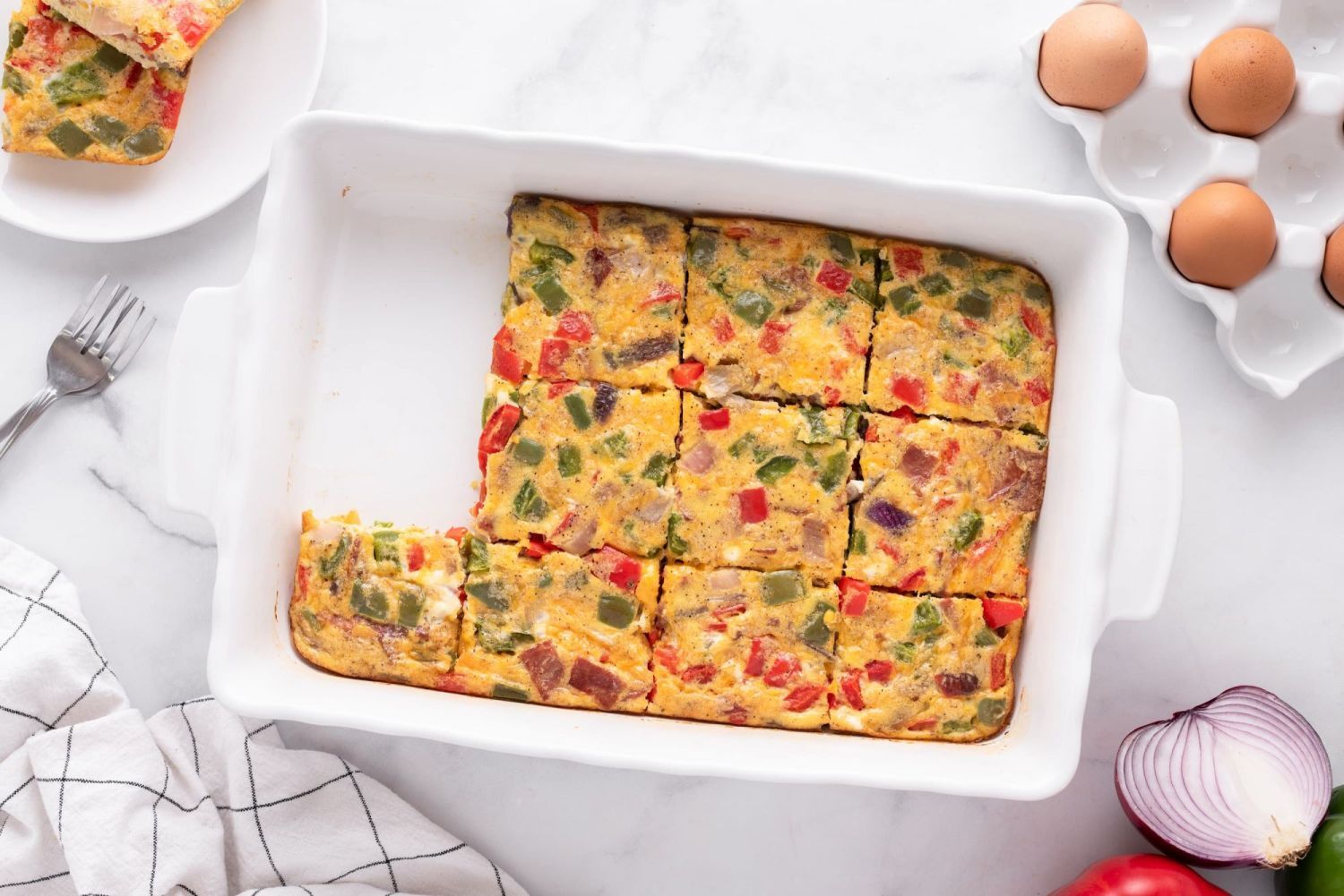 Breakfast Egg Casserole - Slender Kitchen