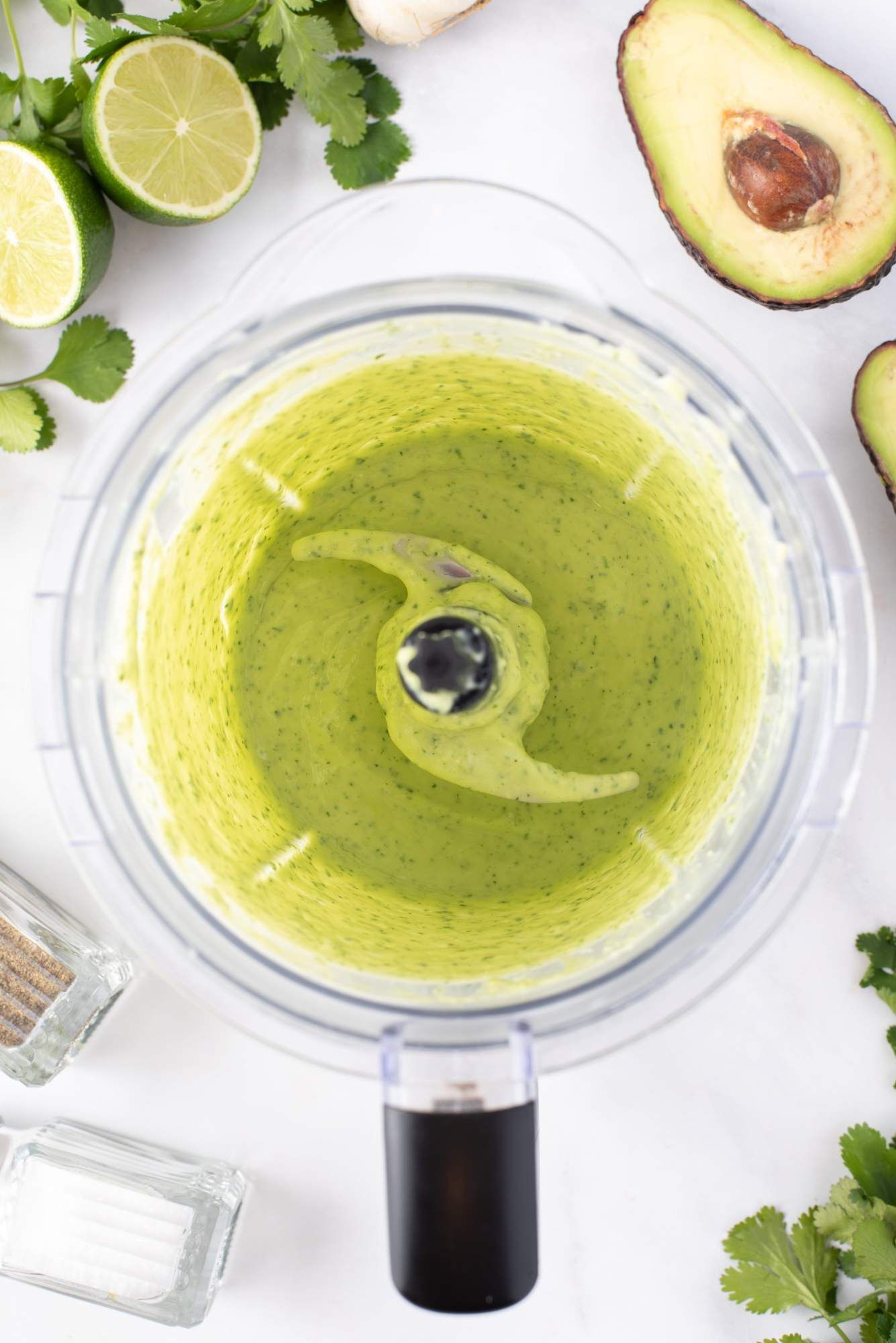 Creamy Avocado Dressing (with Greek Yogurt!)- Slender Kitchen