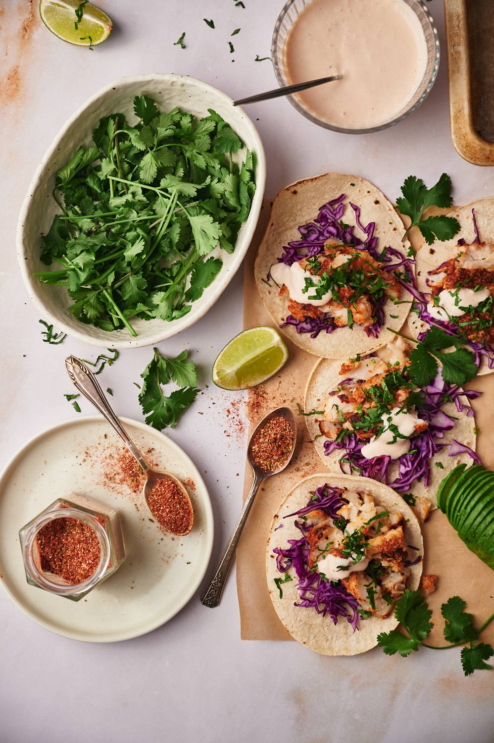 Homemade Fish Taco Seasoning - Slender Kitchen