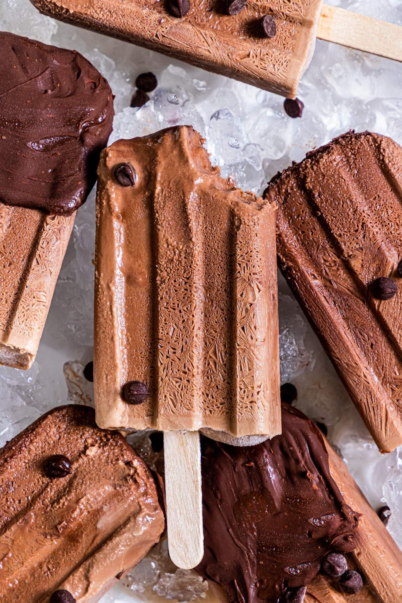 Healthy Fudgesicles - Slender Kitchen