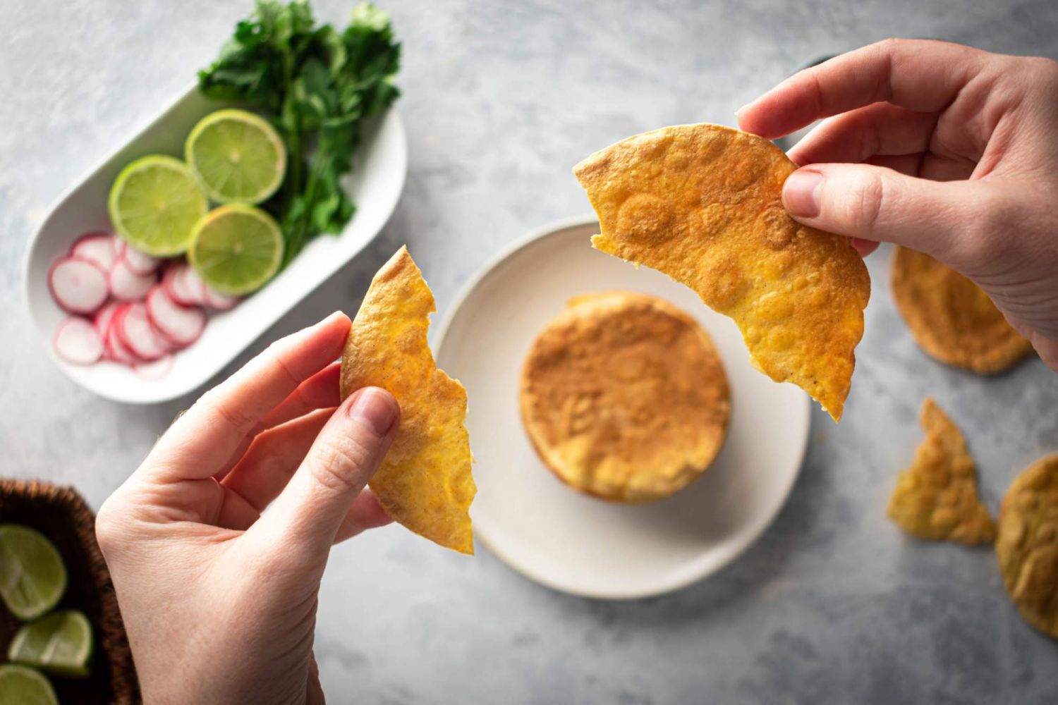Homemade Tostada Shells - Slender Kitchen
