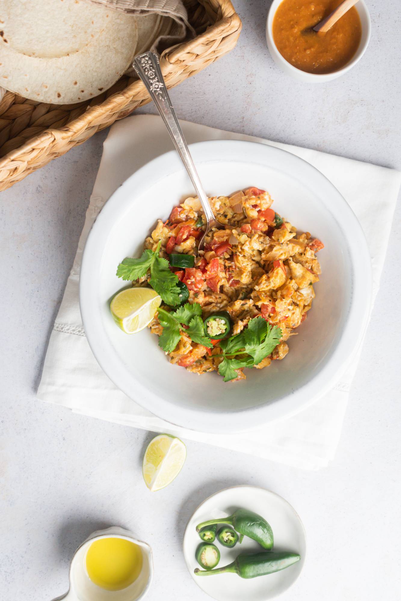 Mexican Scrambled Eggs With Tomatoes