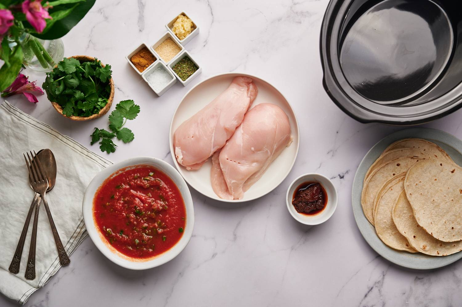 Easy Mexican Shredded Chicken (3 Ways!) - Slender Kitchen