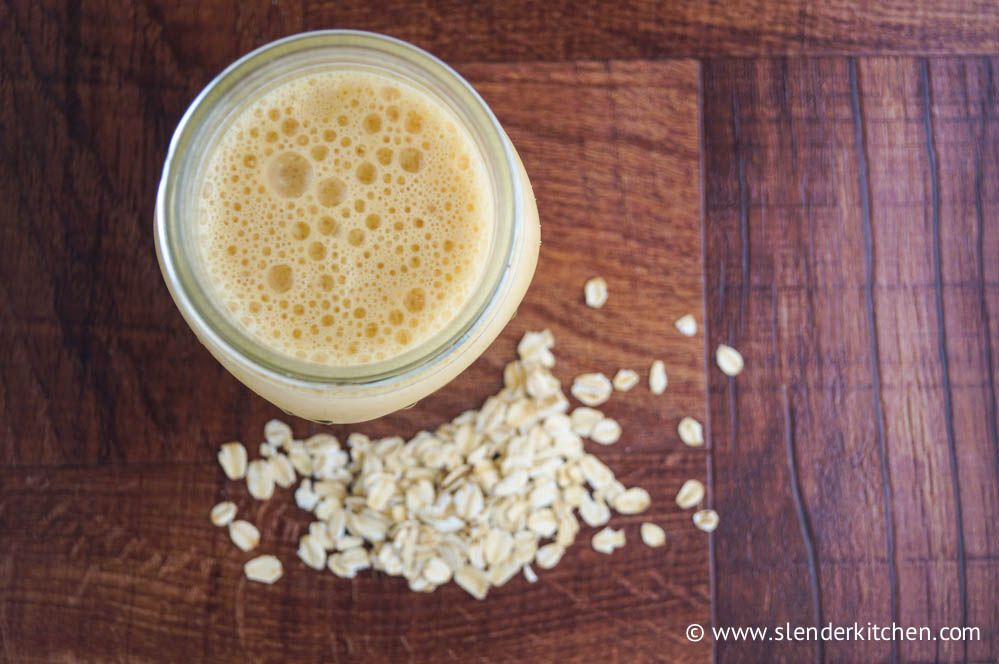 Healthy Oatmeal Smoothies (Just 4 Ingredients) - Slender Kitchen