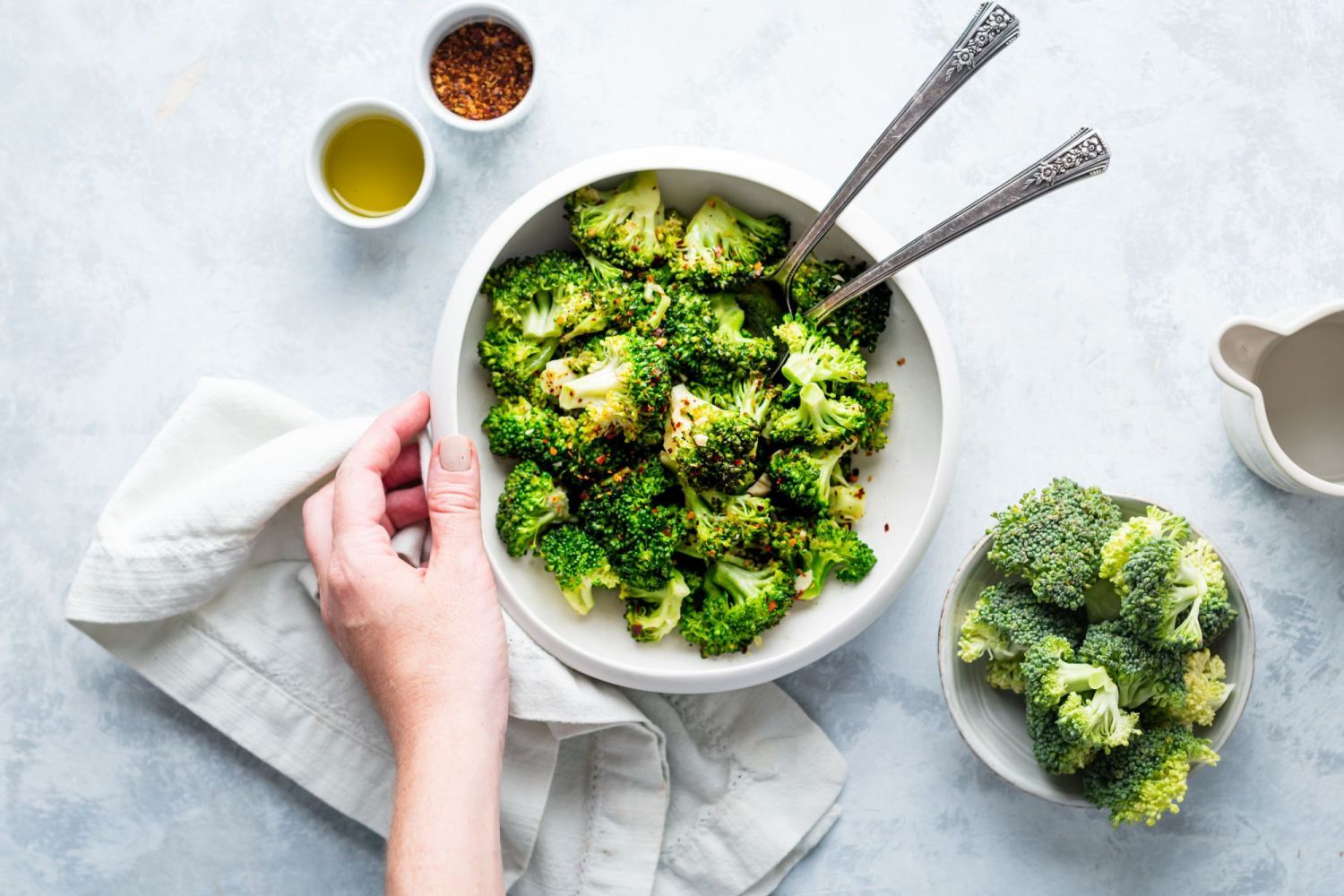 Pan Fried Broccoli - Slender Kitchen