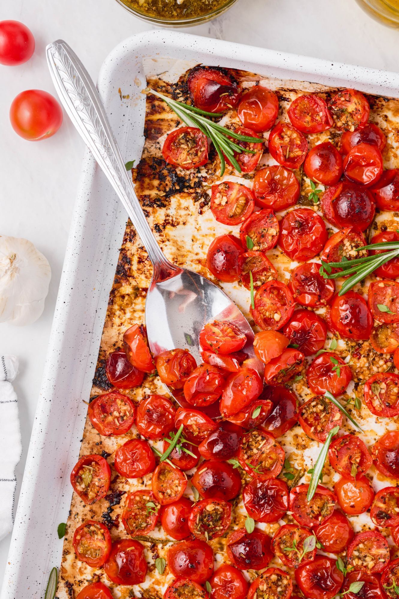 Roasted Grape Tomatoes - Slender Kitchen