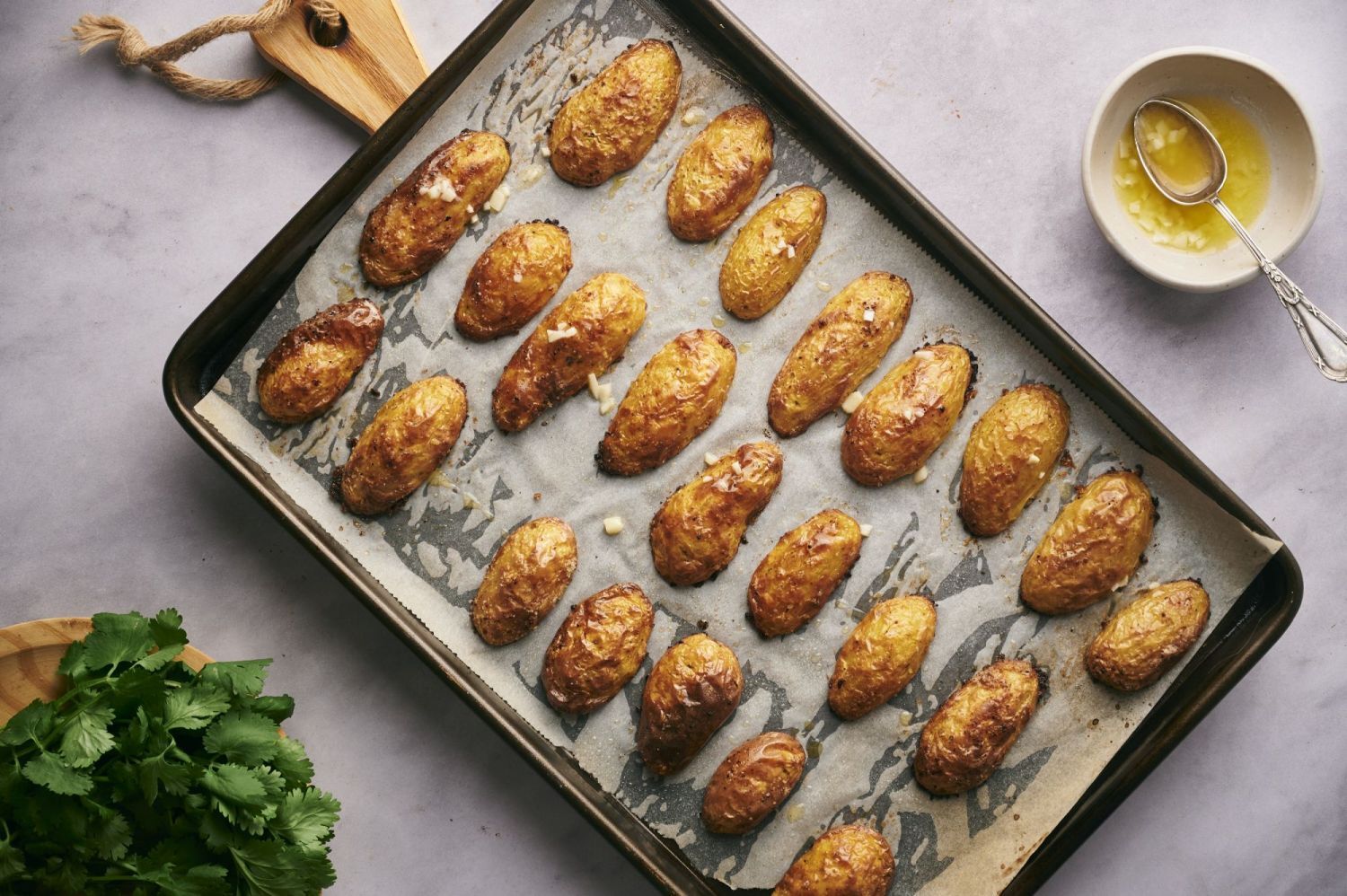 Roasted Fingerling Potatoes - Slender Kitchen