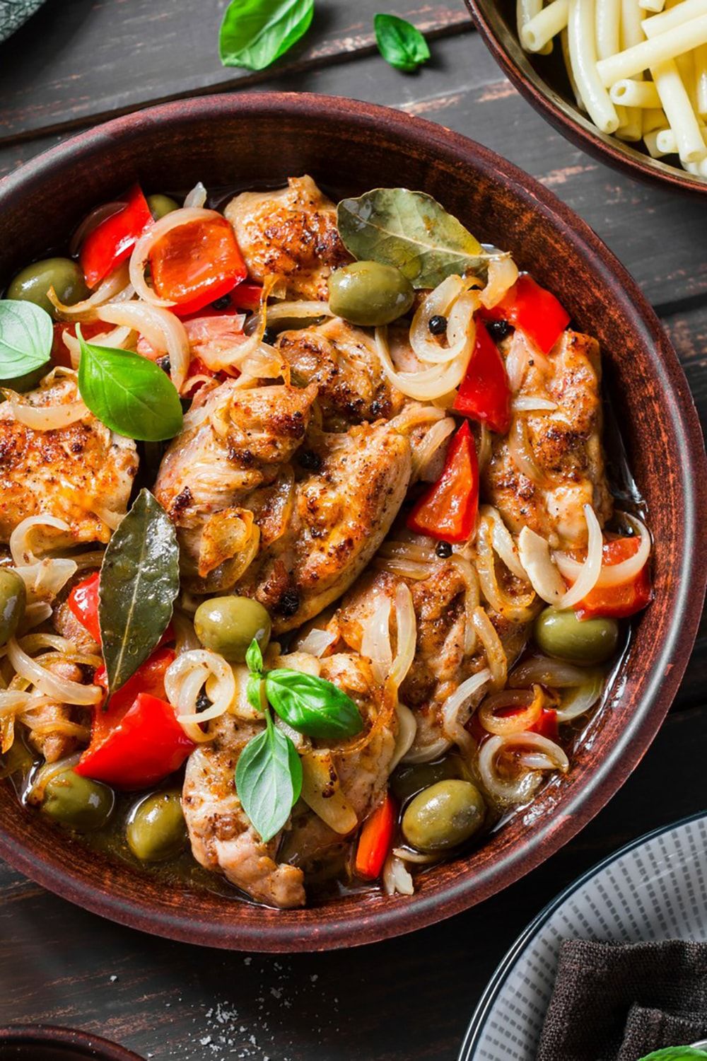 Slow Cooker Mediterranean Chicken - Slender Kitchen