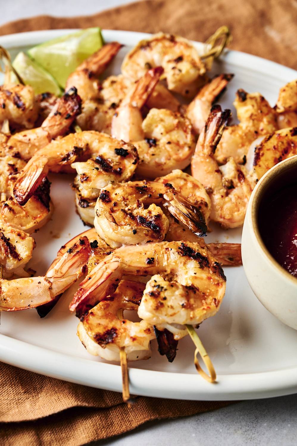 Spicy Grilled Shrimp (10 Minutes, 5 Ingredients!)
