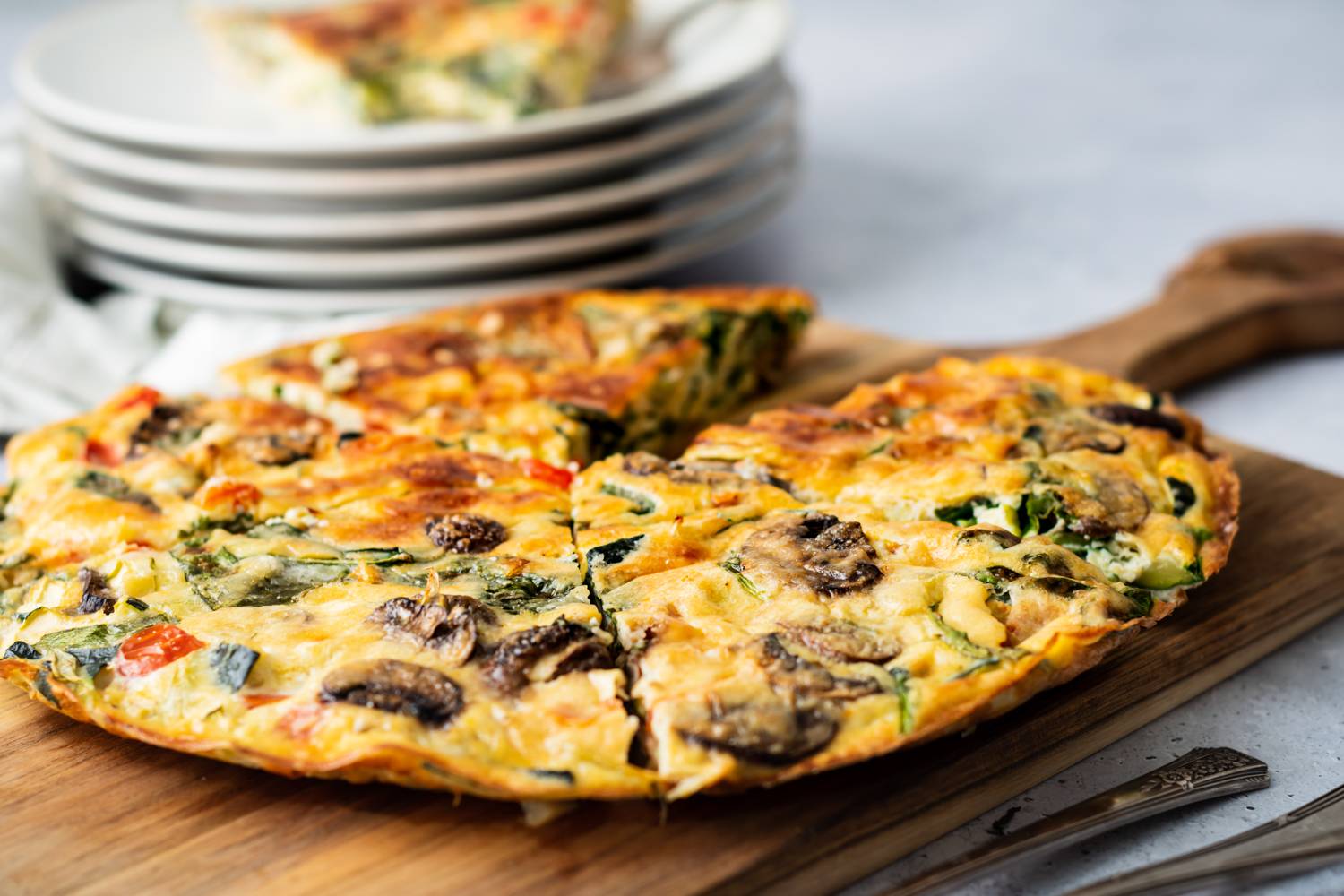 Vegetable Frittata - (Foolproof Recipe!)