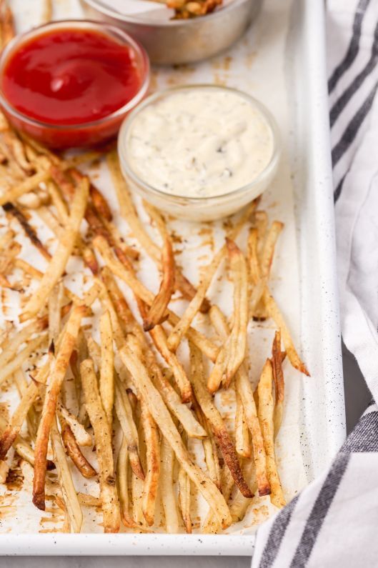 Baked Skinny Fries - Slender Kitchen