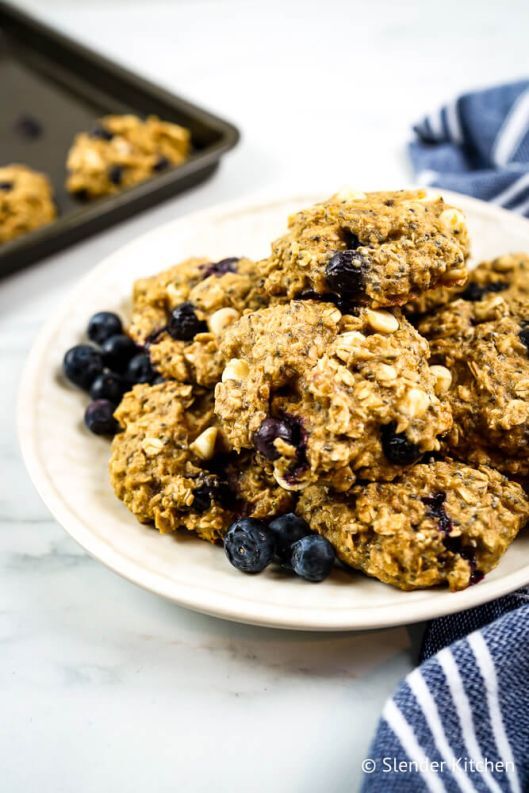 Blueberry Breakfast Cookies - Slender Kitchen
