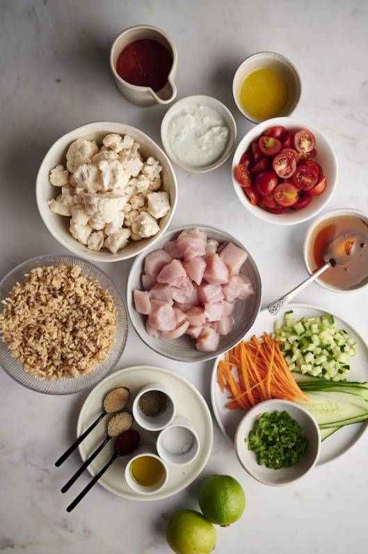 Buffalo Chicken Bowls (30 Minute Meal!) - Slender Kitchen