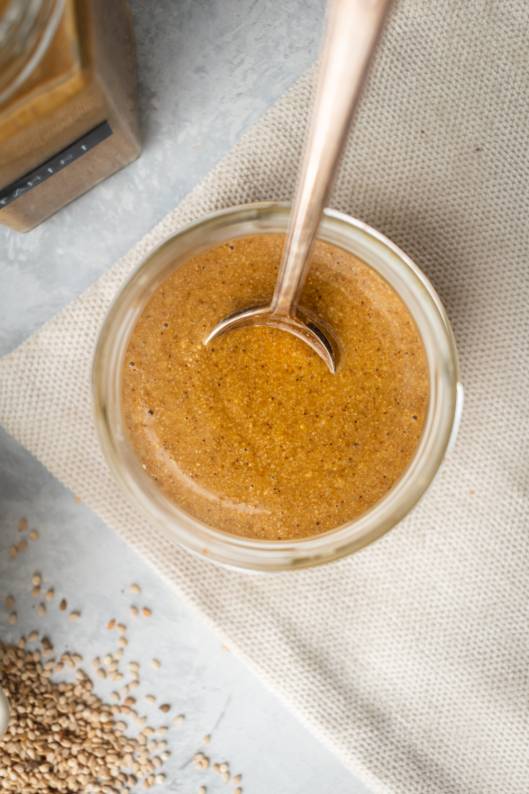 Homemade Tahini (Easy, 3 Ingredients!) - Slender Kitchen