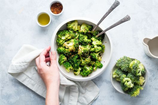 Pan Fried Broccoli - Slender Kitchen