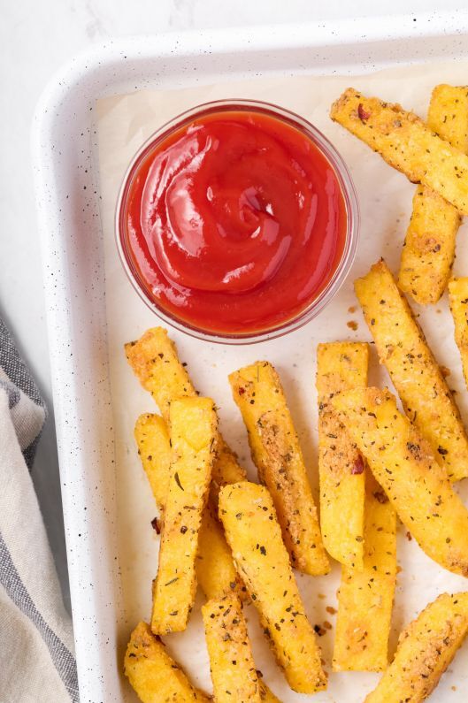 Polenta Fries - Slender Kitchen