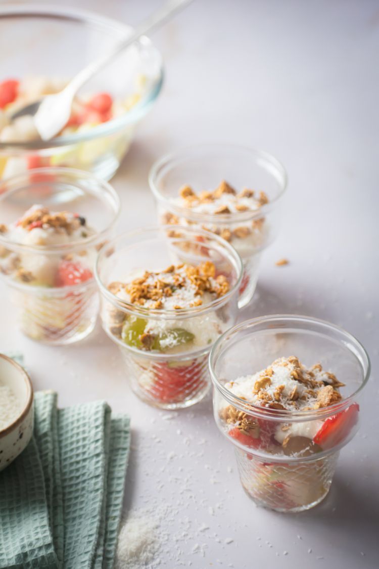 Bionico (Mexican Fruit Salad) - Slender Kitchen