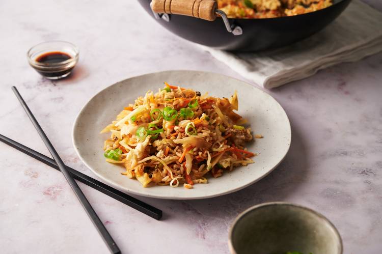 Healthy Fried Rice {Packed with Veggies!)