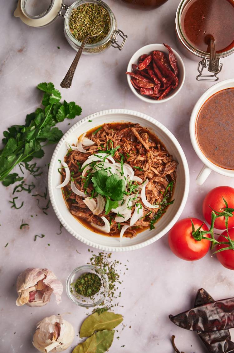 Birria Sauce (Birria Consomé) - Slender Kitchen
