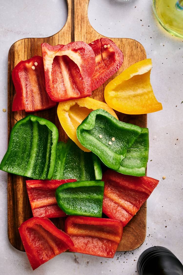 Grilled Peppers - Slender Kitchen