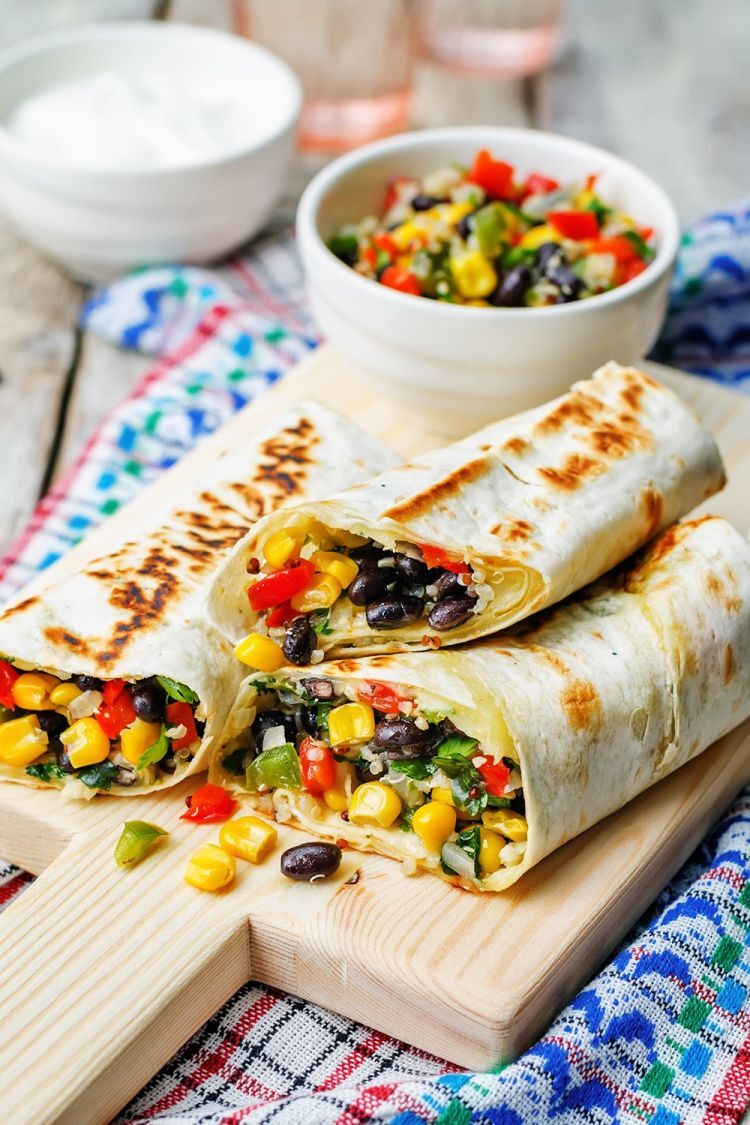 Healthy Homemade Frozen Burritos - Slender Kitchen