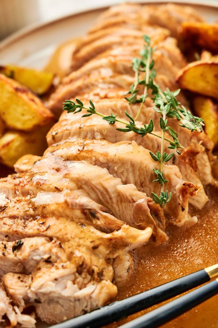 Instant Pot Turkey Tenderloin (20 Minute Meal!) - Slender Kitchen
