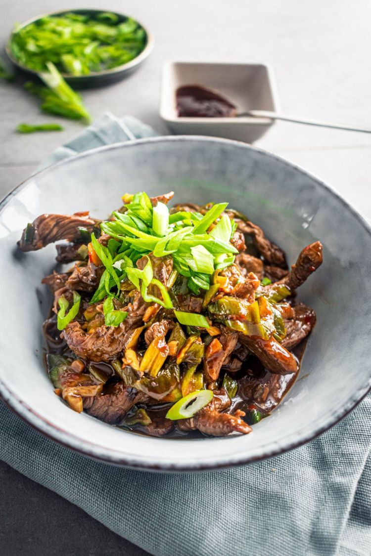 Mongolian Beef (15 Minute Meal!)- Slender Kitchen