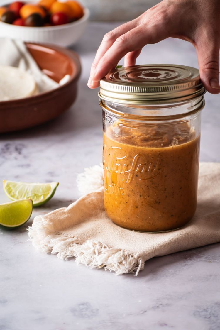 Homemade Ranchero Sauce (Authentic and Easy!)- Slender Kitchen