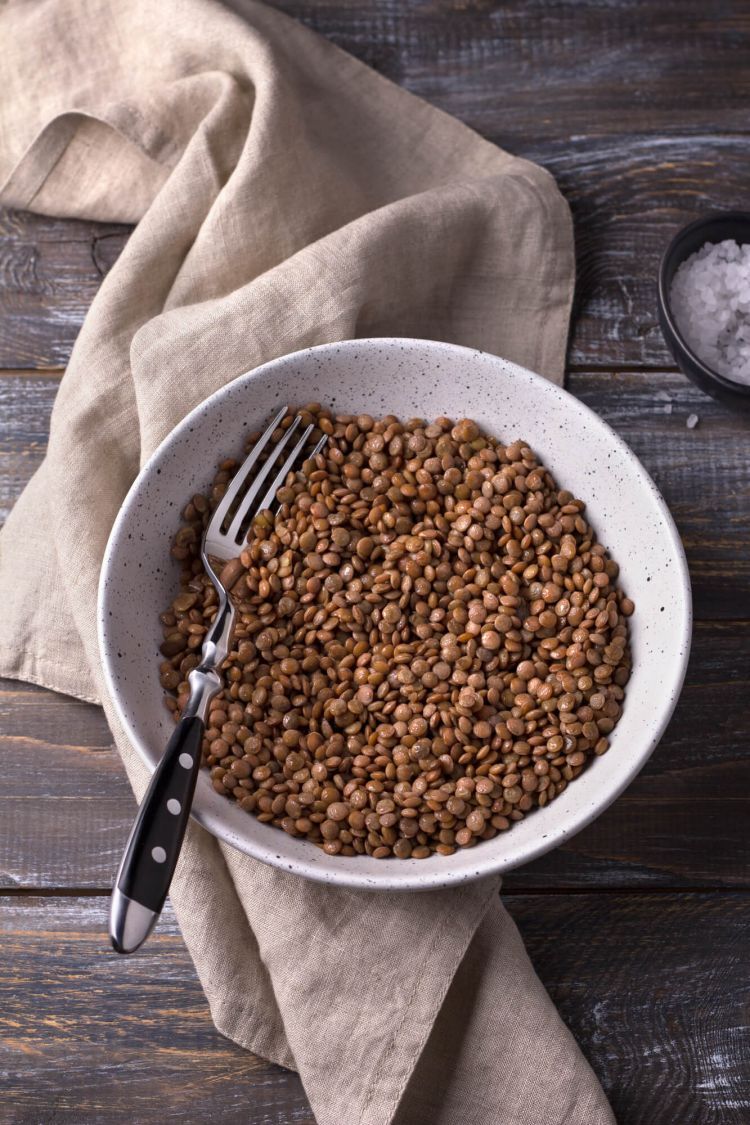 Simple Stovetop Lentils - Slender Kitchen