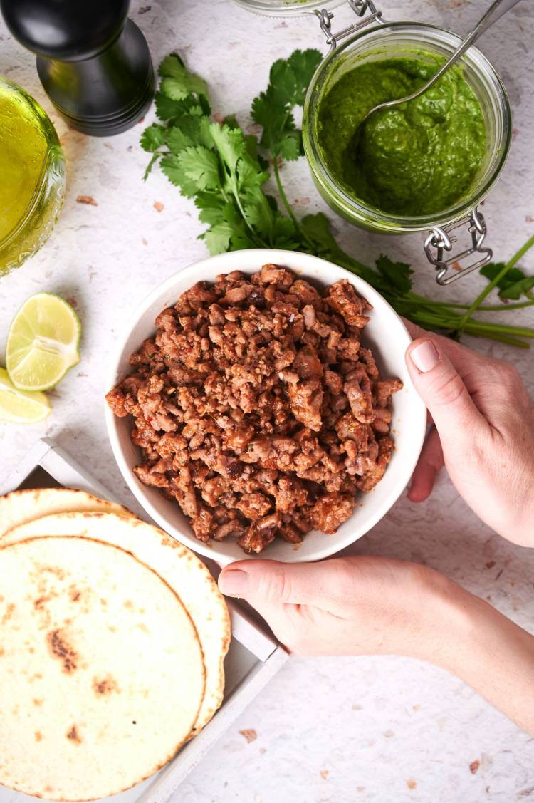 Quick and Easy Taco Meat (Beef, Turkey, or Chicken)