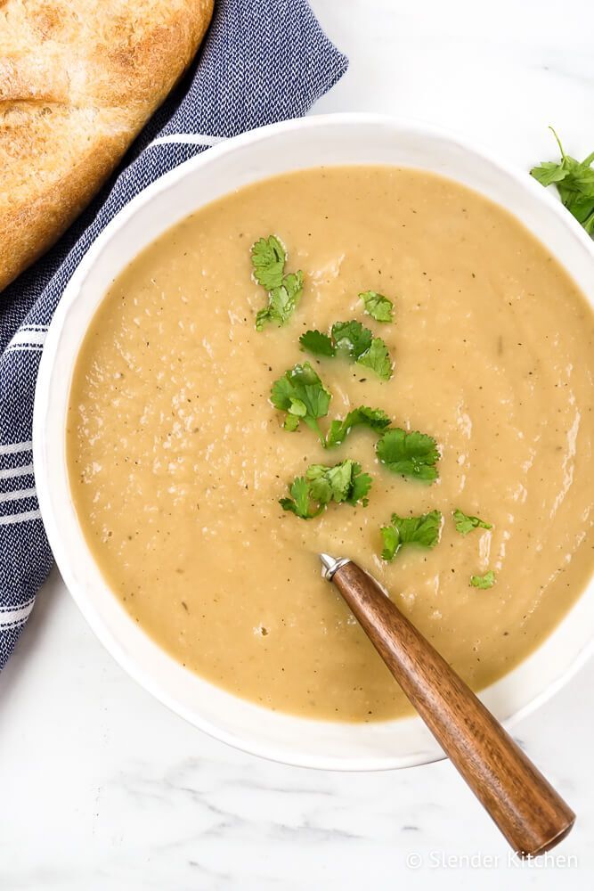 Creamy Turnip Soup - Slender Kitchen