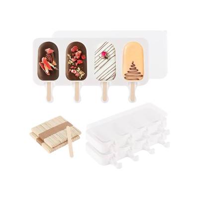 Creamy Banana Popsicles (4 Ingredients!)- Slender Kitchen