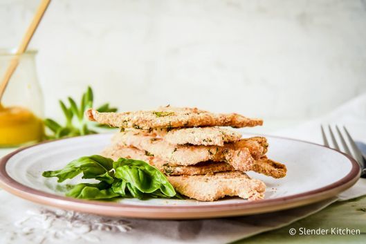 Parmesan Crusted Chicken - Slender Kitchen