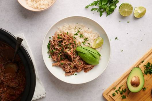 Machaca (Slow Cooker, Instant Pot, or Dehydrated) - Slender Kitchen
