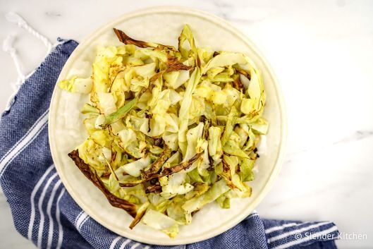 Crispy Roasted Cabbage - Slender Kitchen