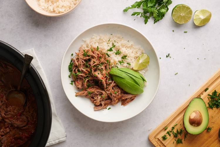 Machaca (Slow Cooker, Instant Pot, or Dehydrated) - Slender Kitchen