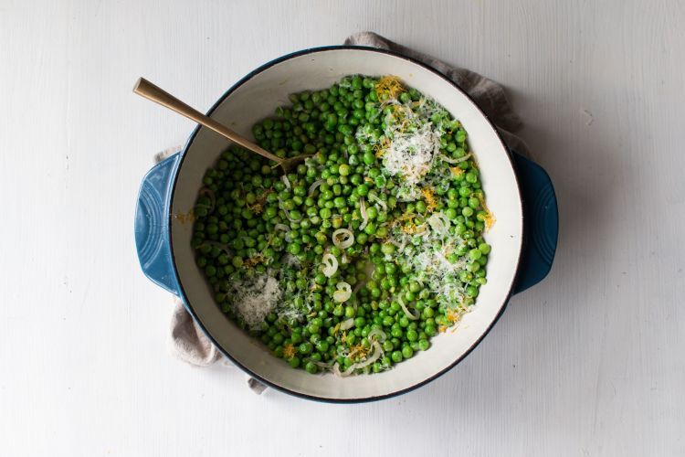 Best Sauteed Peas - Slender Kitchen