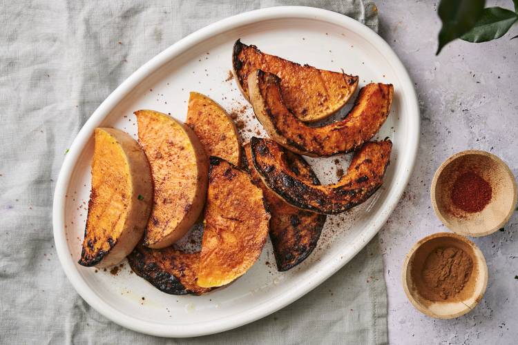 Grilled Butternut Squash - Slender Kitchen