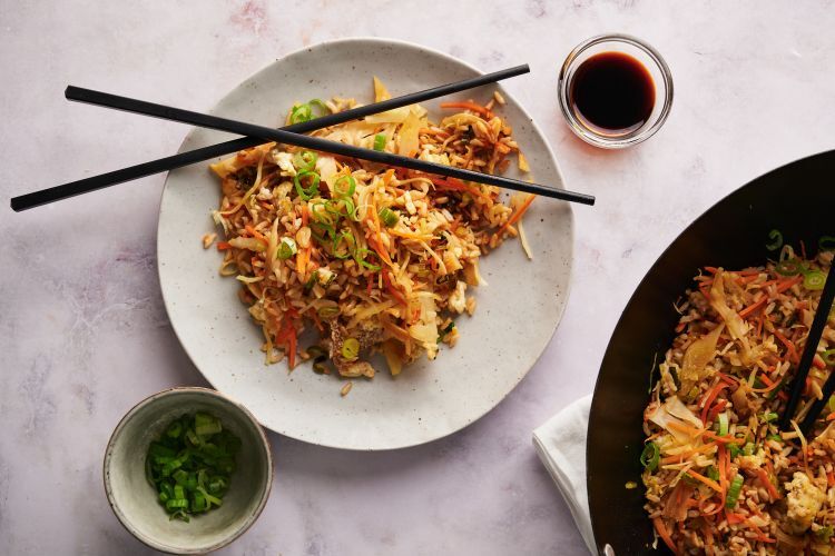 Healthy Fried Rice {Packed with Veggies!)