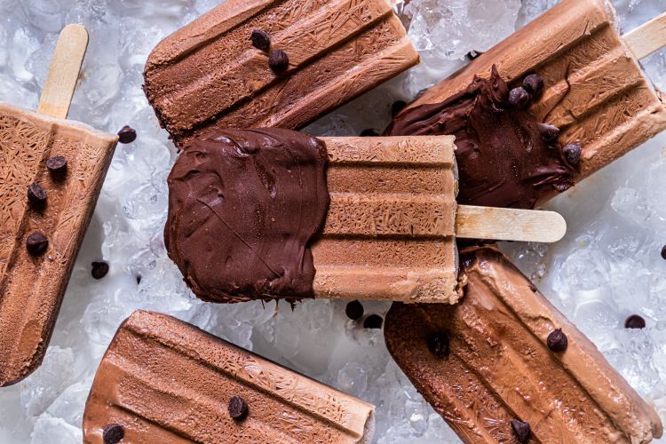 Healthy Fudgesicles - Slender Kitchen