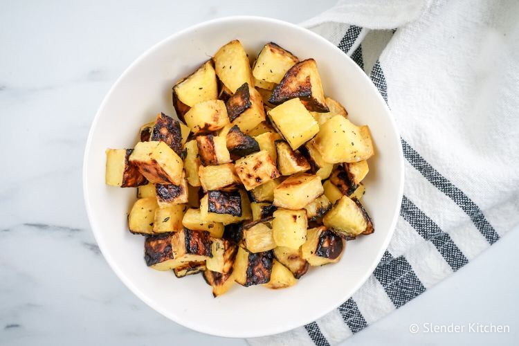 Roasted Turnips (Quick and Easy) - Slender Kitchen