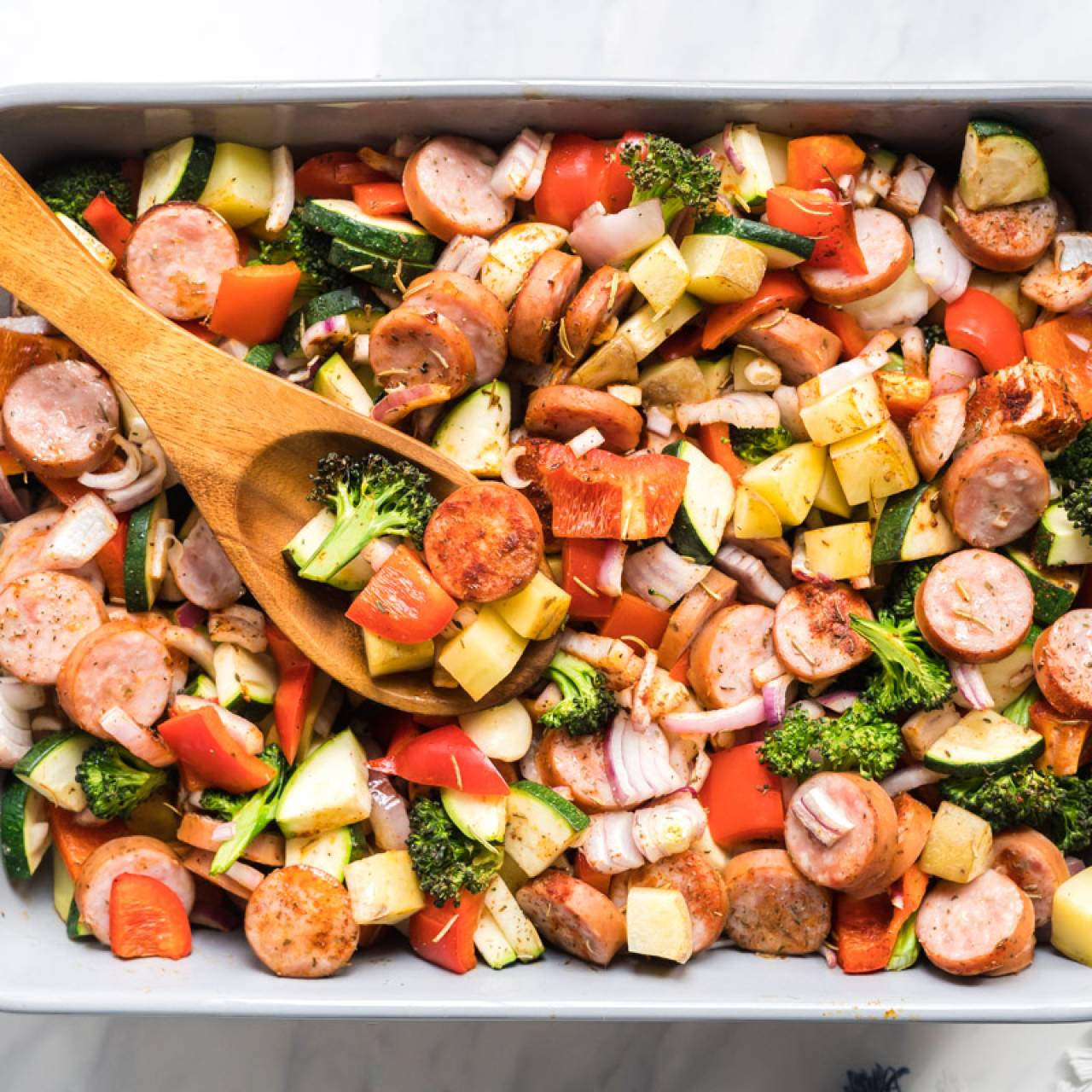 28 Healthy One Pan Dinners - Slender Kitchen