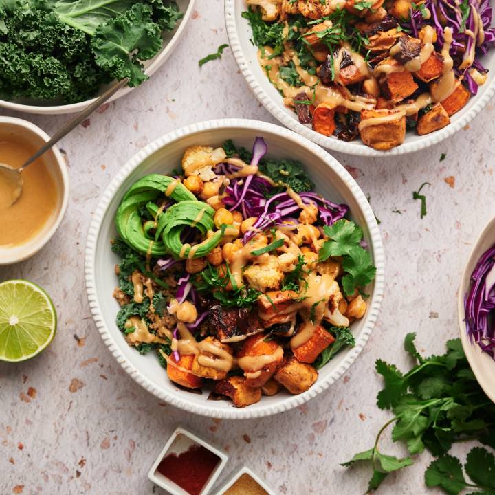 Easy Make Ahead Lunch Bowls For Busy Days (Protein Packed!)