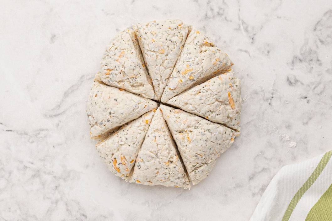 Cheddar Biscuits (with Two Ingredient Dough) - Slender Kitchen